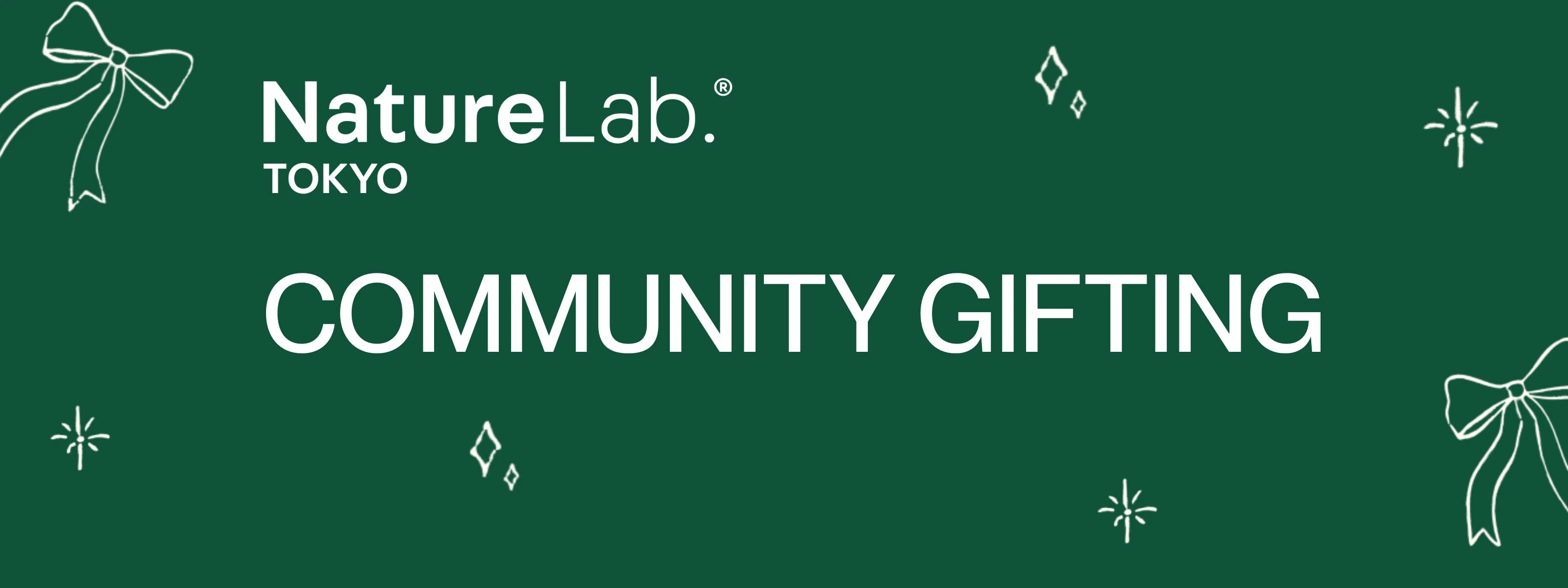 Community Gifting – NatureLab. TOKYO